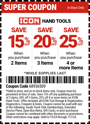 Harbor Freight Tools Coupon Database - Free coupons, percent off ...