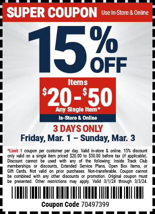 Harbor Freight Tools Coupon Database - Free coupons, percent off ...