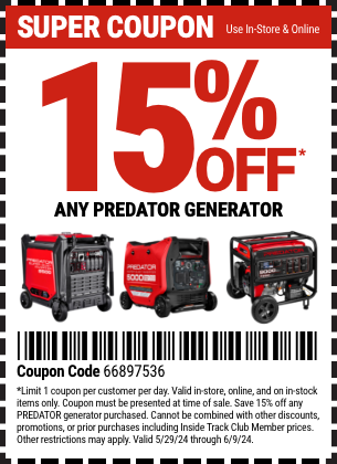 Harbor Freight Tools Coupon Database - Free coupons, percent off coupons, toolbox coupons