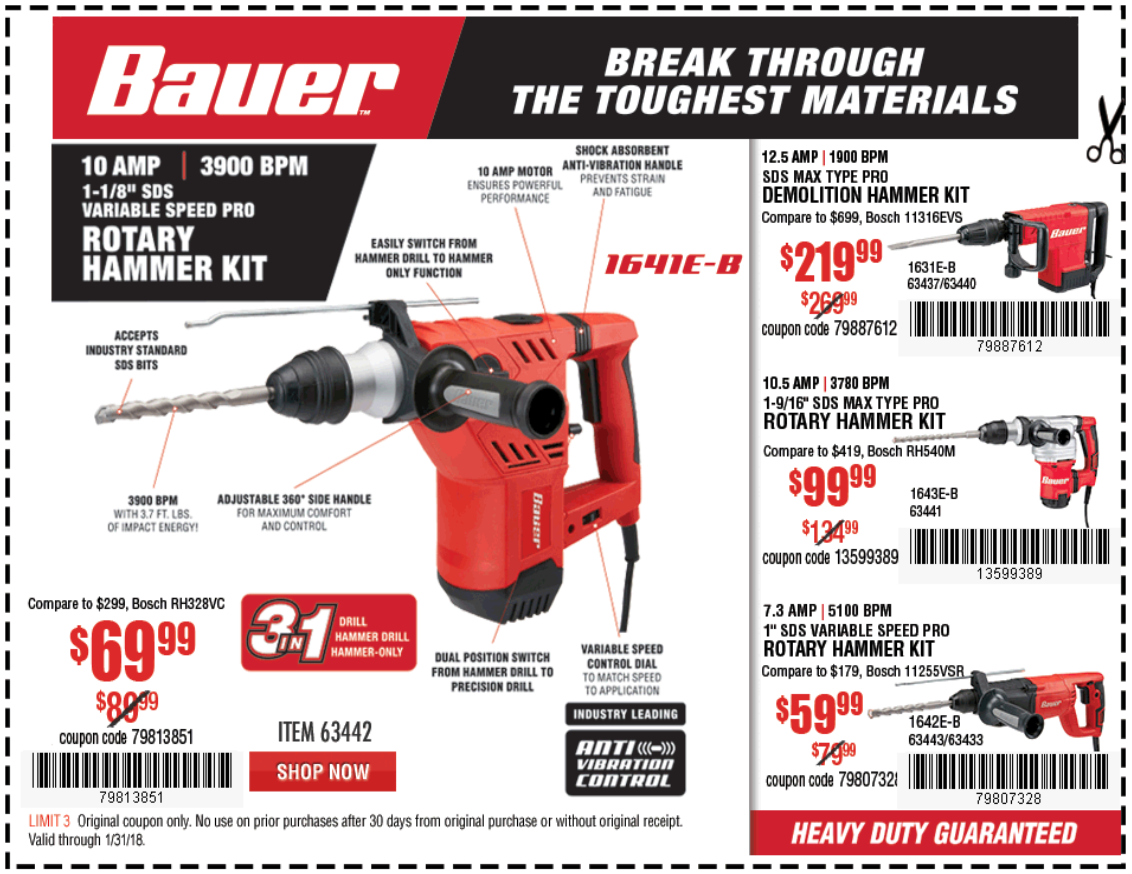 Harbor Freight Tools Coupon Database - Free coupons, 25 percent off ...
