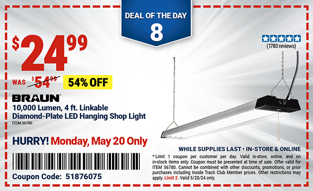 Harbor Freight Tools Coupon Database - Free coupons, percent off ...