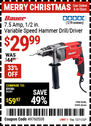 Harbor Freight Tools Coupon Database - Free coupons, percent off ...