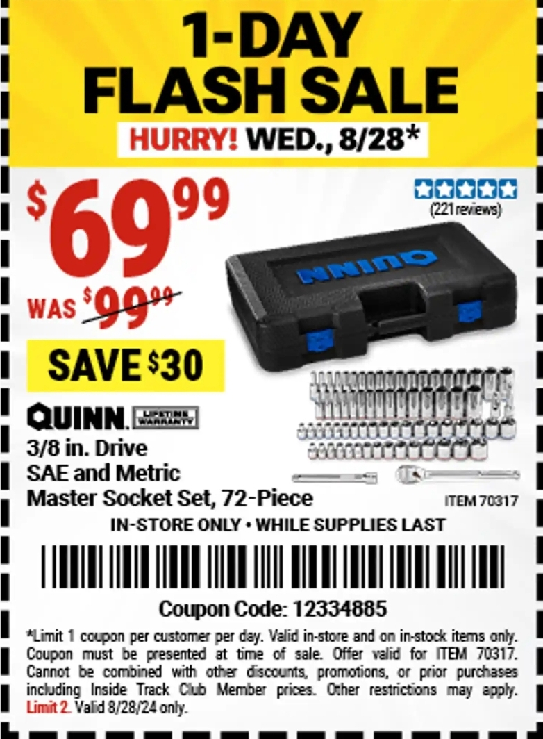 Harbor Freight Tools Coupon Database - Free coupons, percent off ...