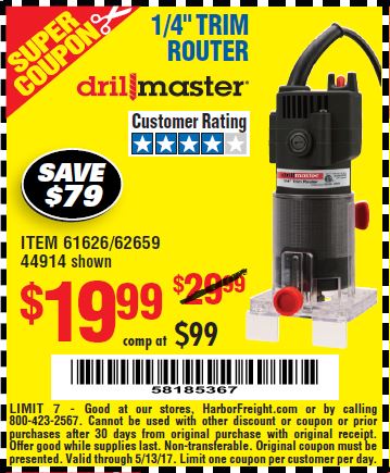 Harbor Freight Tools Coupon Database - Free coupons, 25 percent off ...
